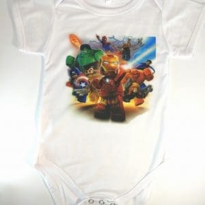 Sublimation Blanks : Short Sleeved Babygrow/Body Vest - SA Sublimation ...