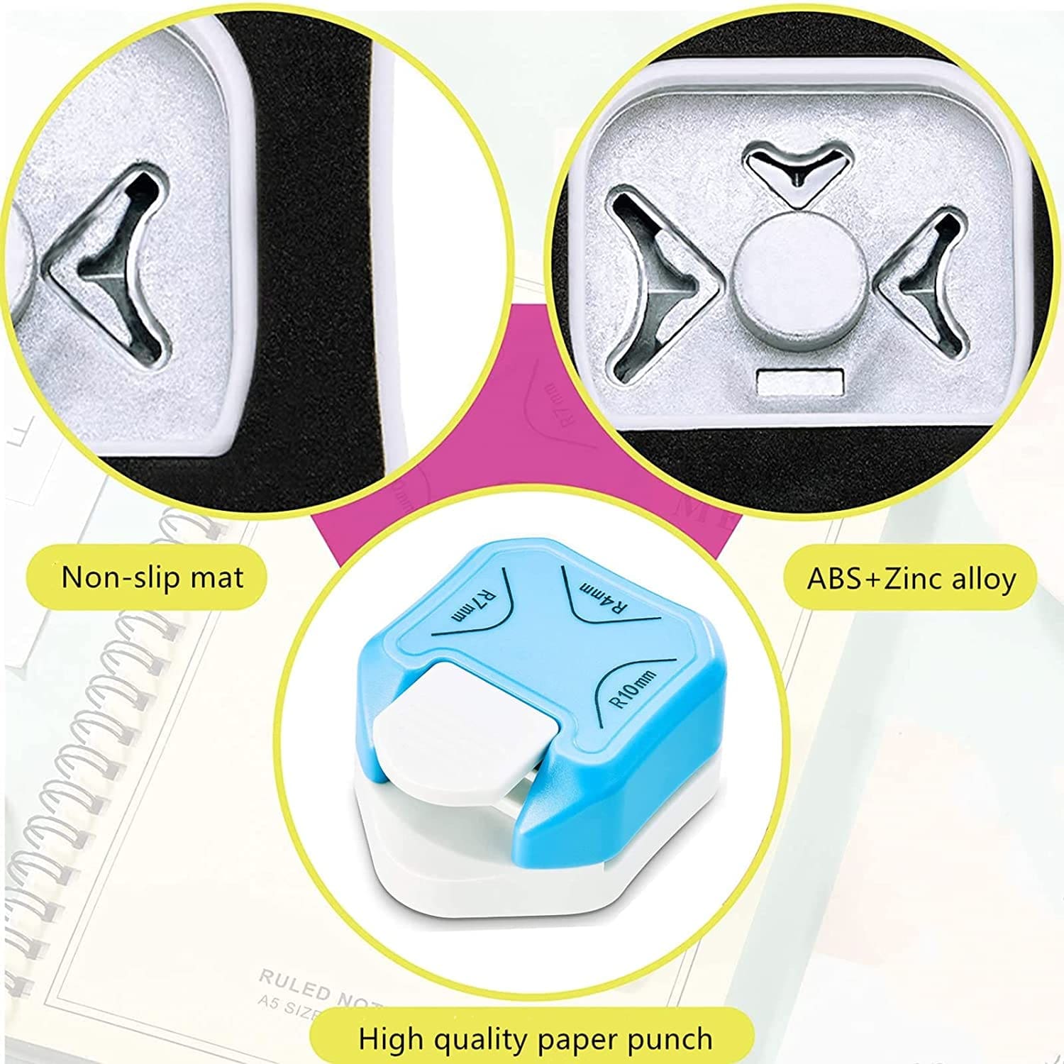 Arts & Crafts : 3 in 1 Round Corner Craft punch - SA Sublimation Blanks