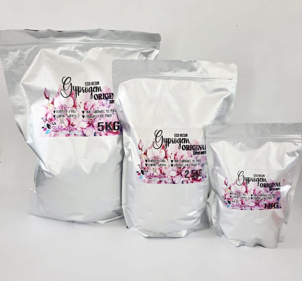Gypsum Eco Resin 1kg, 2.5kg & 5kg Gypsogem Eco Resin Powder