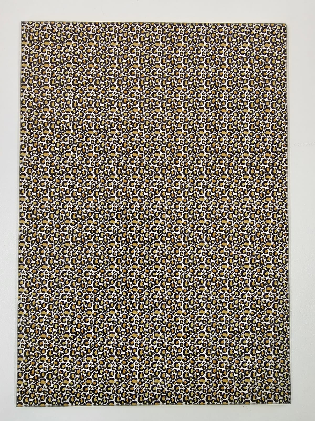 Acrylic Blanks : Patterned LEOPARD PRINT 04 Clear Boards (A6, A5, A4 ...