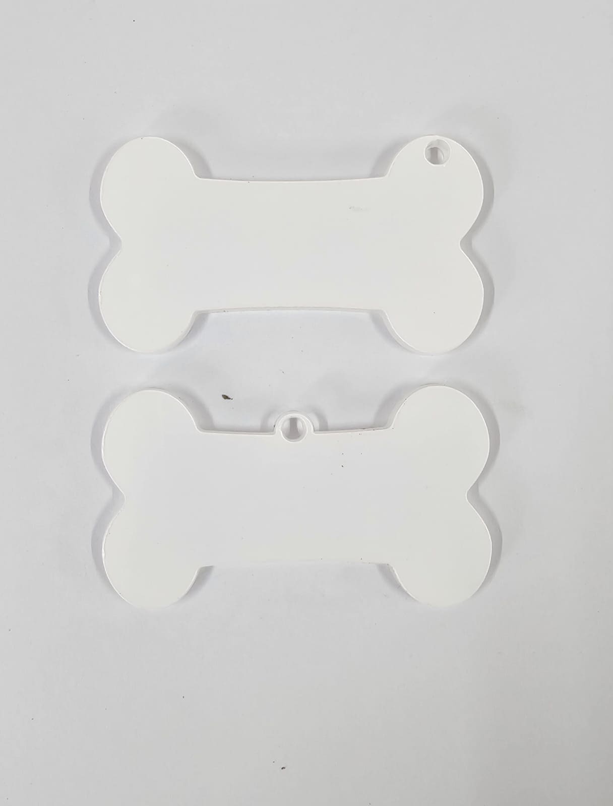 Acrylic Shapes : CLEAR Bone Keychain Plain (1.5, 2, 3 & 5mm) - SA ...