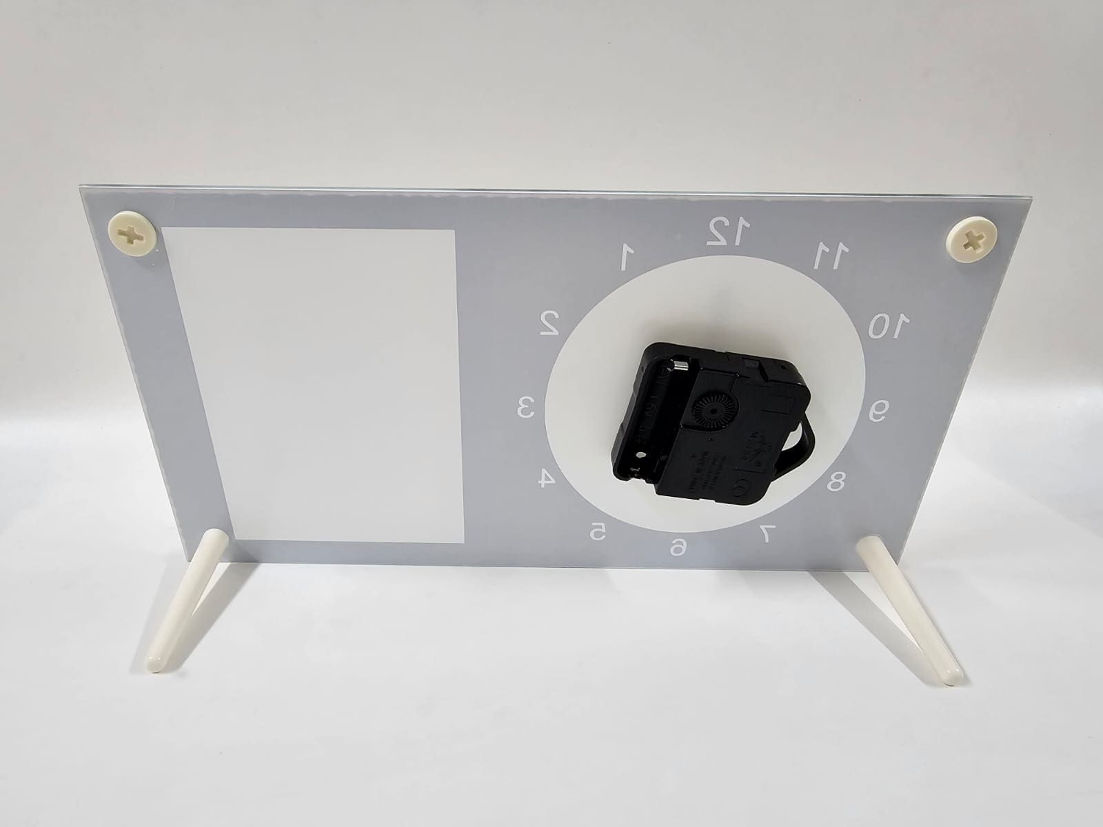 Sublimation Blanks : Rectangular Mirror Glass Clocks For Sublimation ...