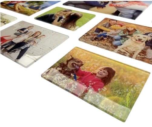 Laser Sublimation Blanks : 3mm or 4mm Subli-Acrylic Boards (13cm by ...