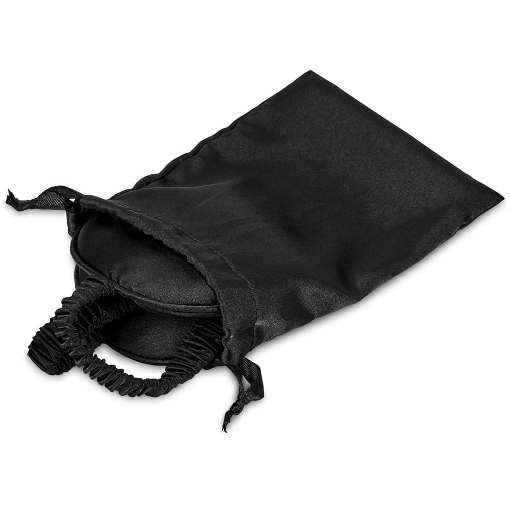 Novelty : Eye Mask, Black Satin Eye Mask with black satin bag (CODE: GF ...