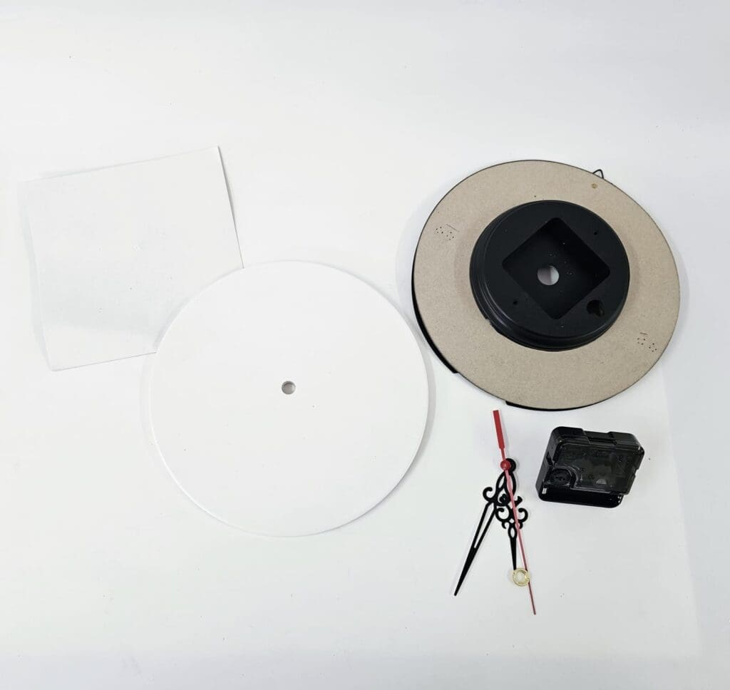 Sublimation Blanks : Ceramic Round Blank Clock (20 by 20cm) - SA ...