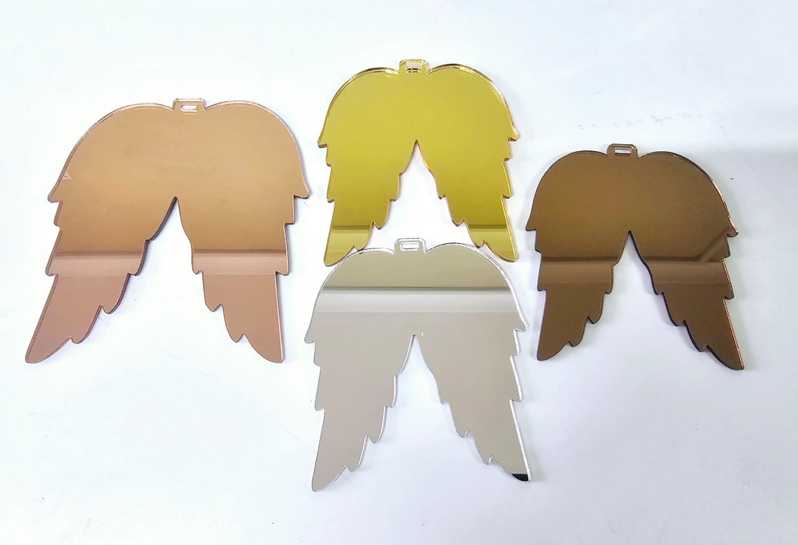 Laser Acrylic Shapes : MIRROR Acrylic Christmas Tree Shapes : Angel ...