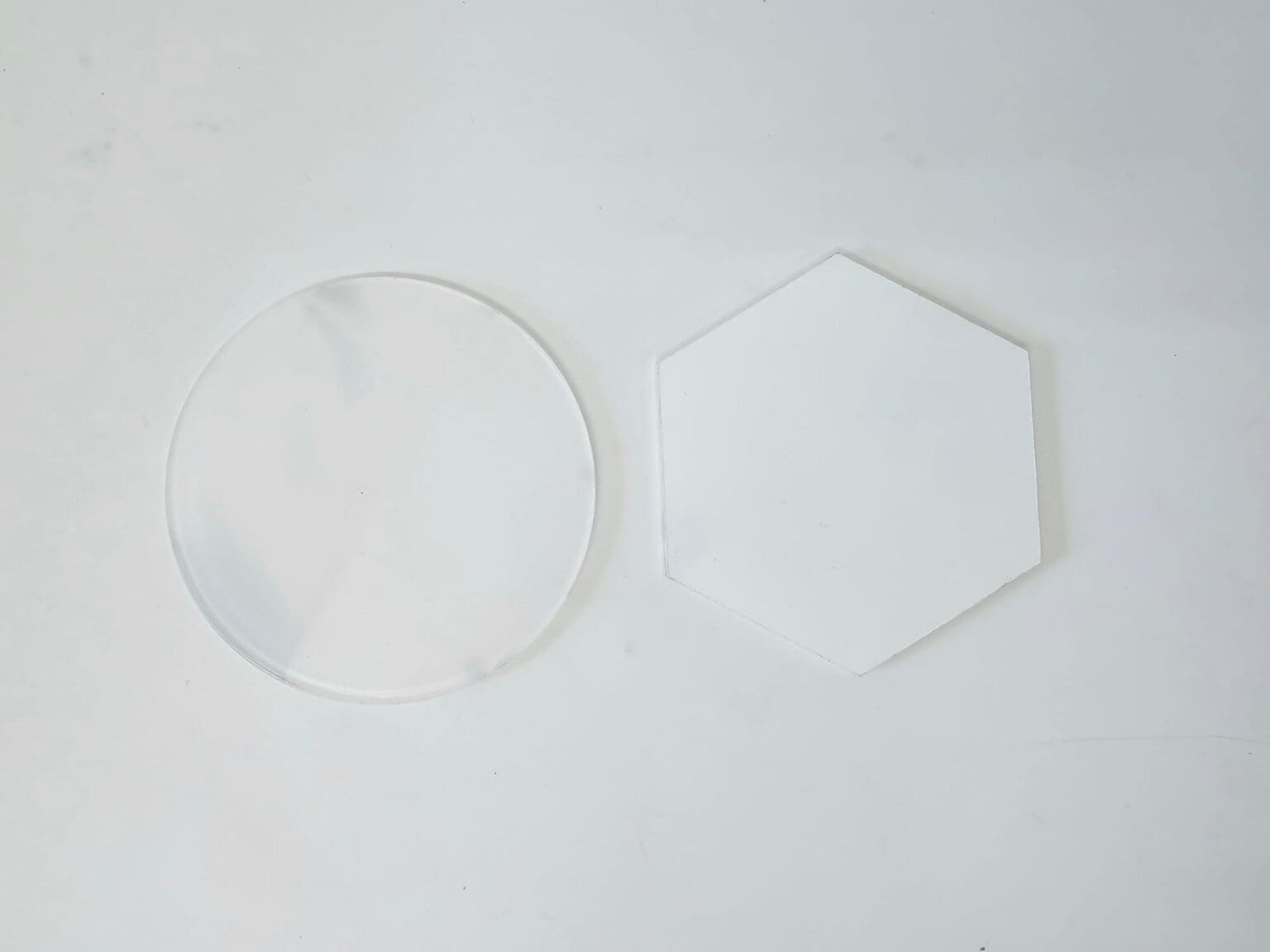 Laser Sublimation Blanks : 3 or 4mm Subli-Acrylic Milestones (Circle ...