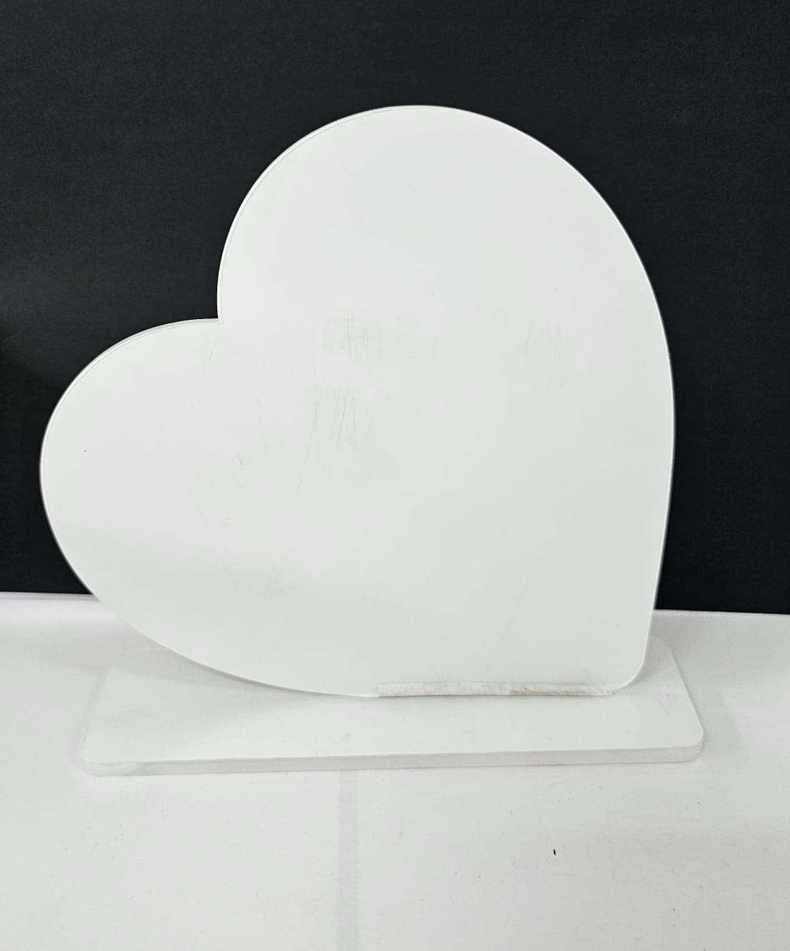 Laser Sublimation Blanks : 3mm Side Heart Clear Shape Acrylic with lip ...