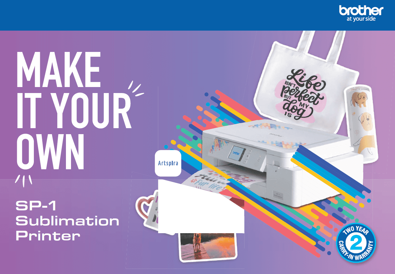Sublimation Printer : Brother SP-1 A4 Sublimation Printer - SA ...