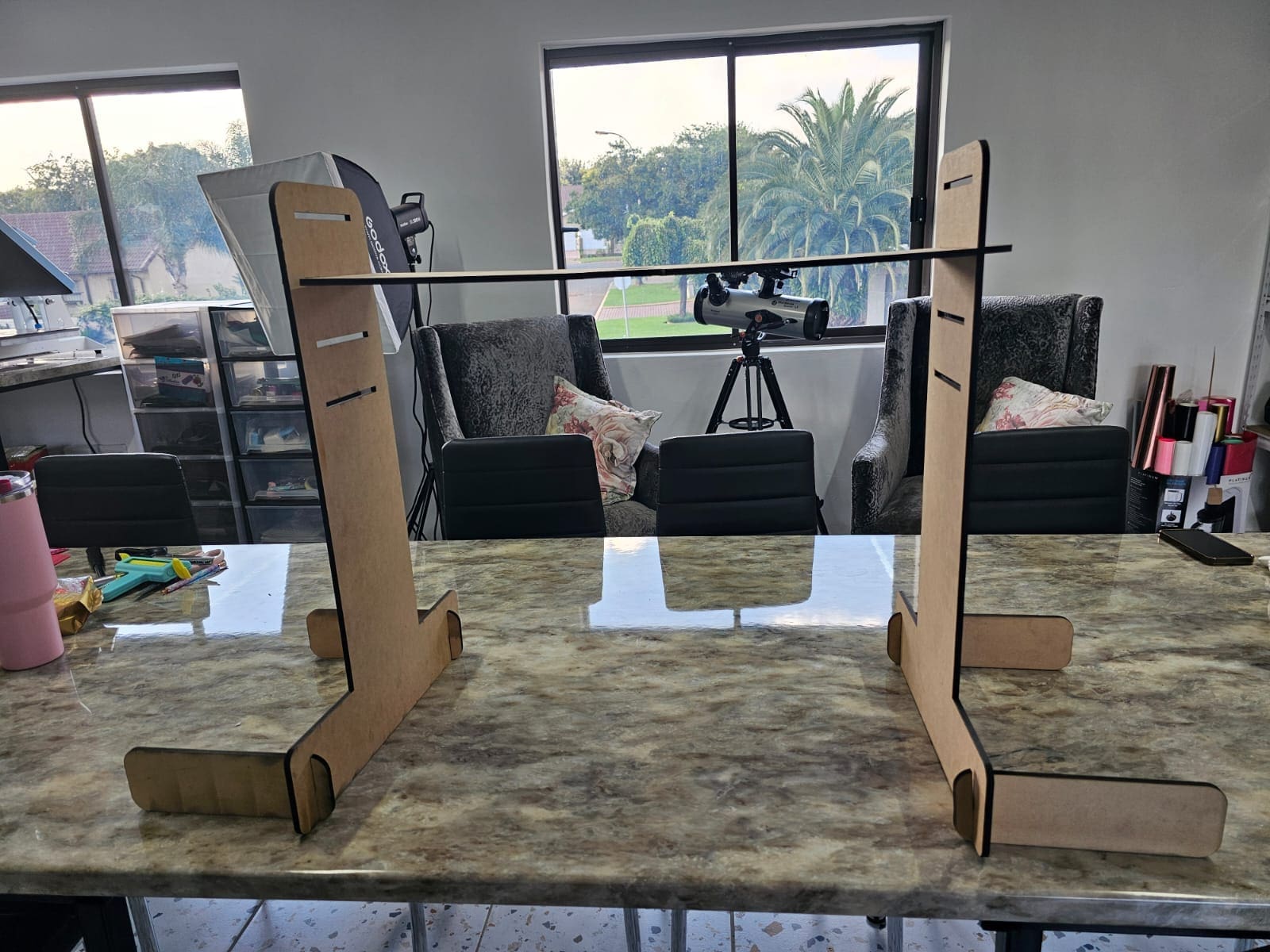 DIY MDF Phone Video Stand for Ariel View - SA Sublimation Blanks
