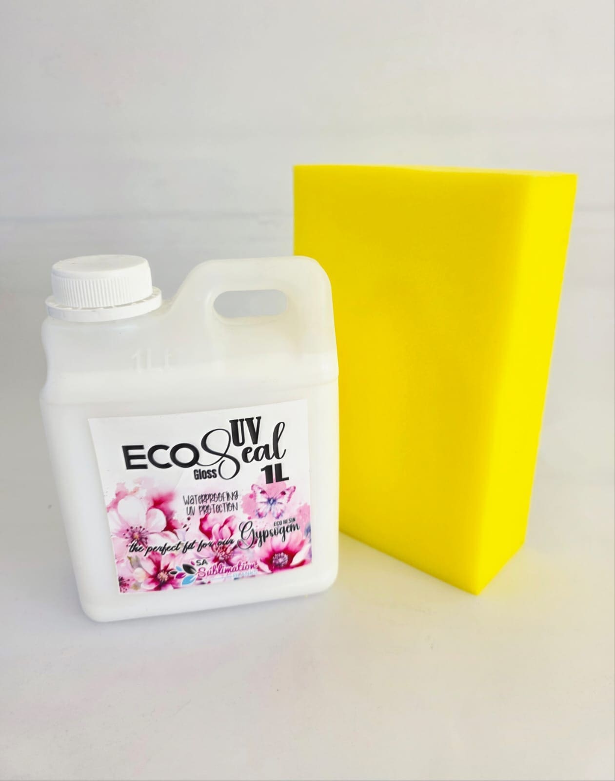 Gypsogem : Eco UV Seal + Sponge (for Waterproofing with glossy finish ...