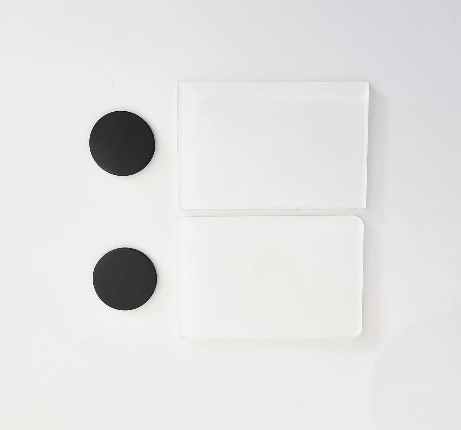 Laser Sublimation Blanks : 3mm Subli-Acrylic RECTANGLE Fridge Magnet (6 ...