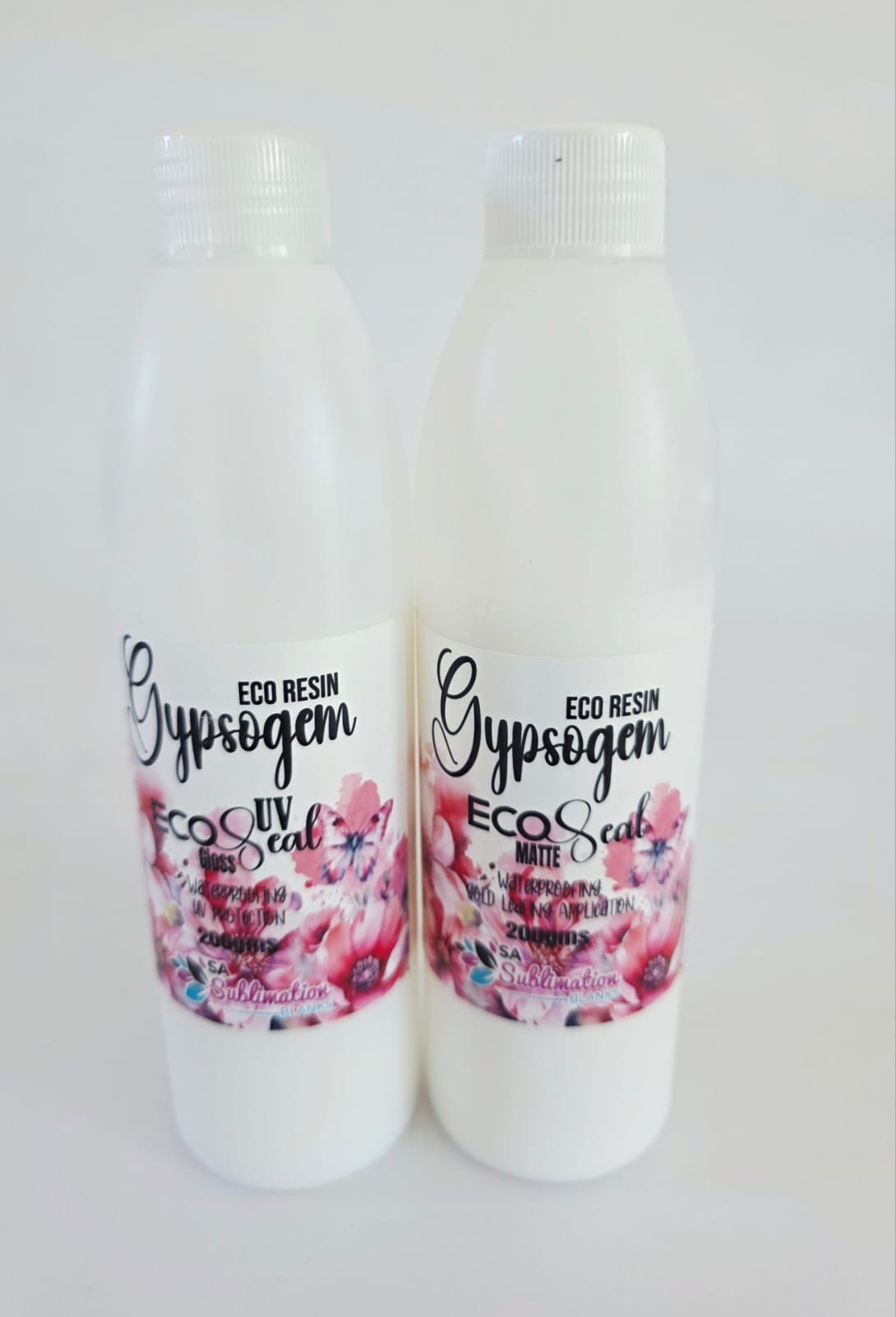 Gypsogem : Eco Seal Duo Set – Matte & UV (200ml Each) - SA Sublimation ...