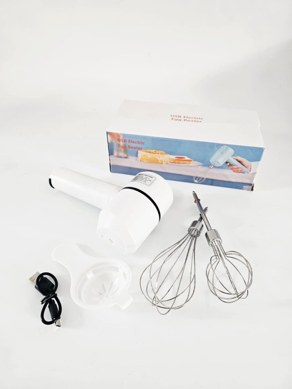 Arts & Crafts : White USB Electric Hand Held Mixer - SA Sublimation Blanks
