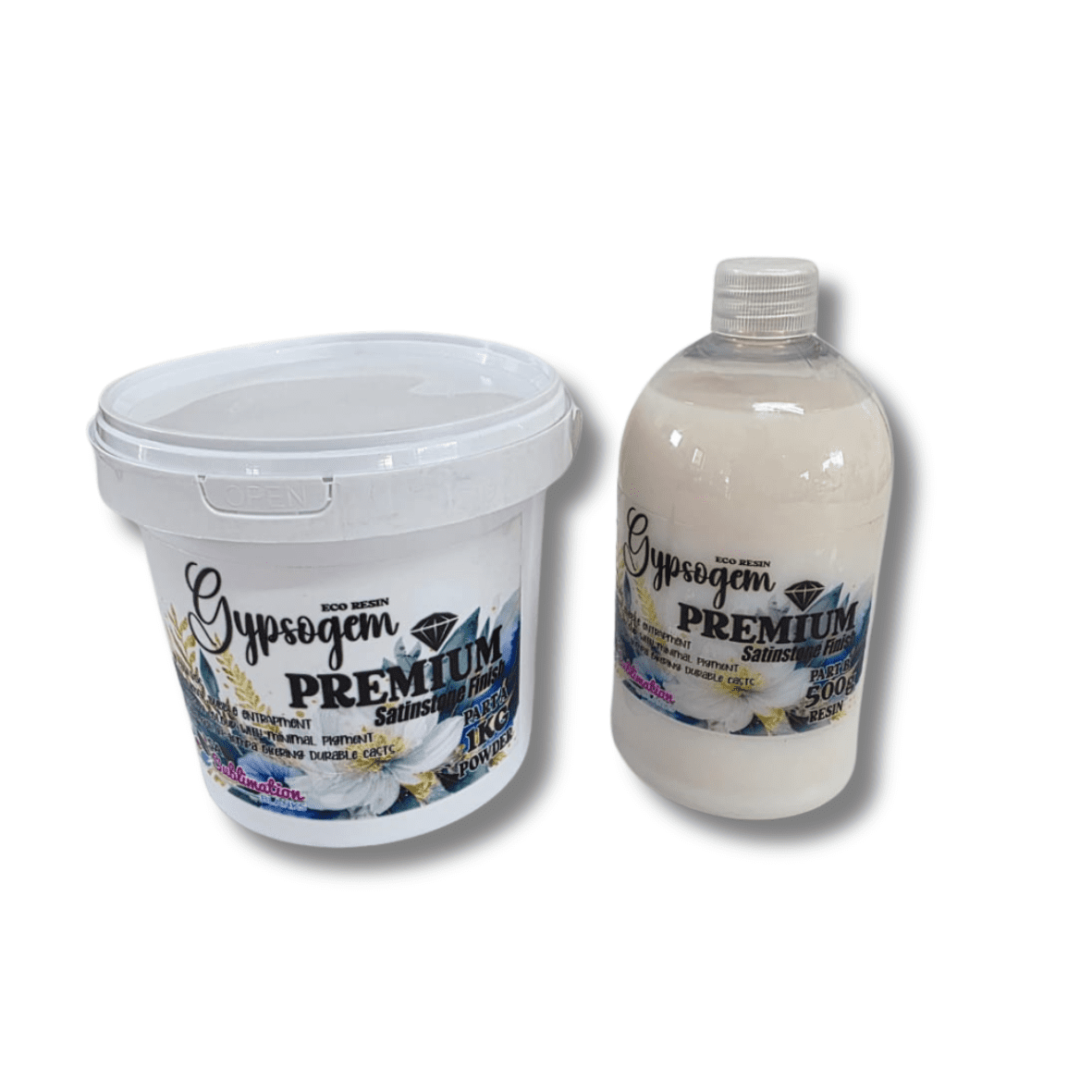 Gypsum Powder : Combo Option 2 - Gypsogem Eco Resin Premium 1.5kg Combo ...