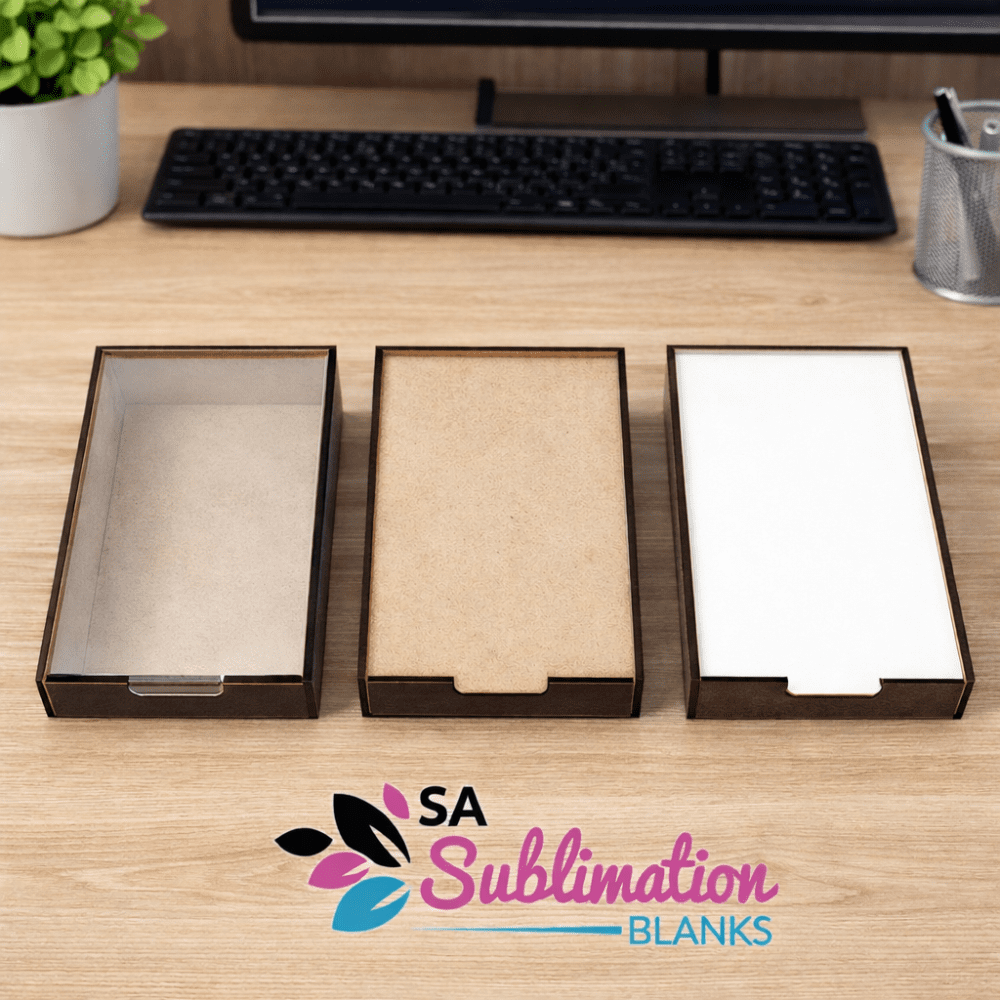 Laser Sublimation Blanks : DIY MDF Sliding Box with 3 lid options - SA ...